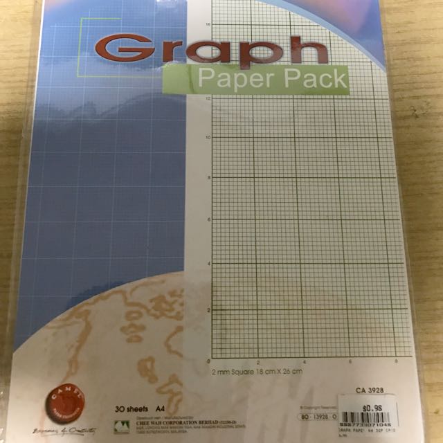 Graph Paper, Hobbies & Toys, Stationery & Craft, Other Stationery ...