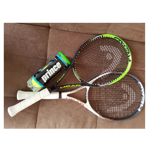 HEAD Tennis Rackets/Racquets + Balls, Sports Equipment, Sports & Games ...