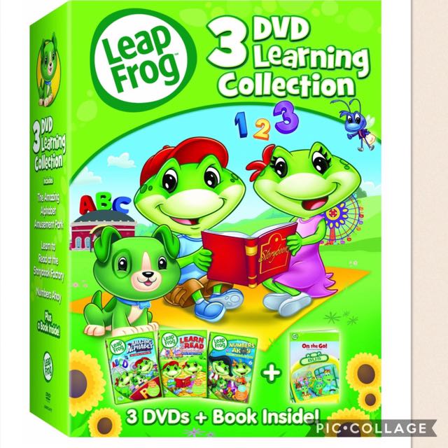 LeapFrog Learning Collection DVD | Box Set, Babies & Kids, Infant ...