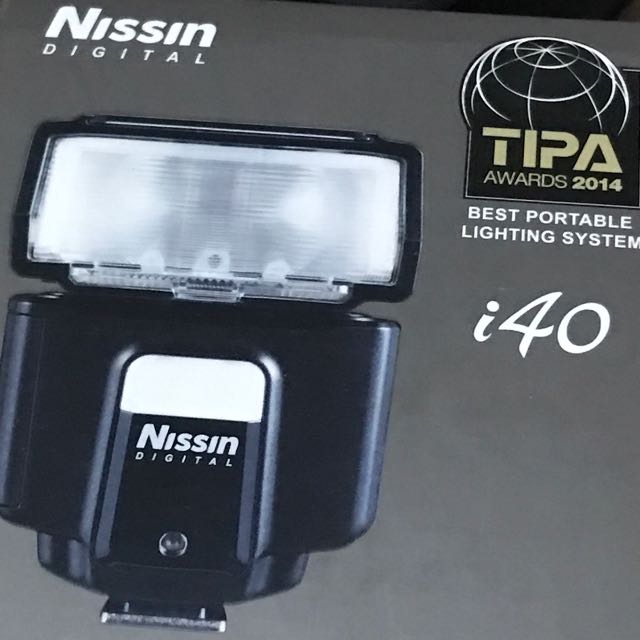 Nissin Digital i40 Flash for Four Thirds Cameras, Photography, Cameras ...