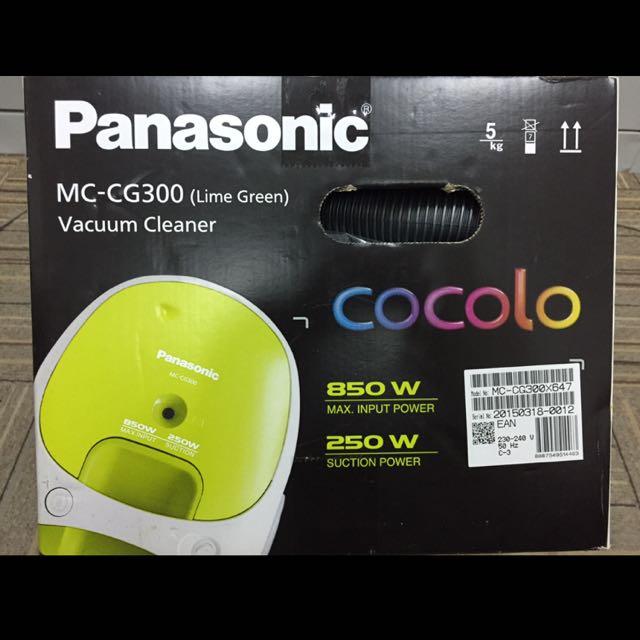 Panasonic Vacuum Cleaner (MC-CG300), TV & Home Appliances, Vacuum ...