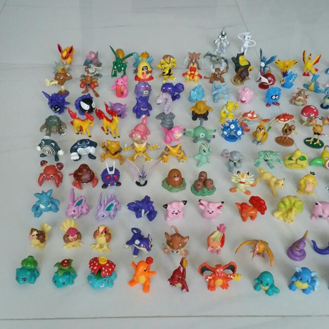 Pokemon Figurine First Generation Complete Set Of 152 Pieces #001 - 151 ...