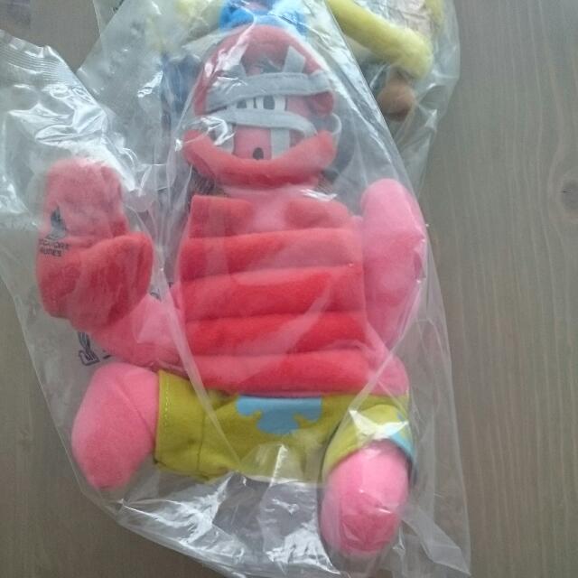 Singapore Airlines SIA - Spongebob Squarepants Soft Toy Hand Puppet ...