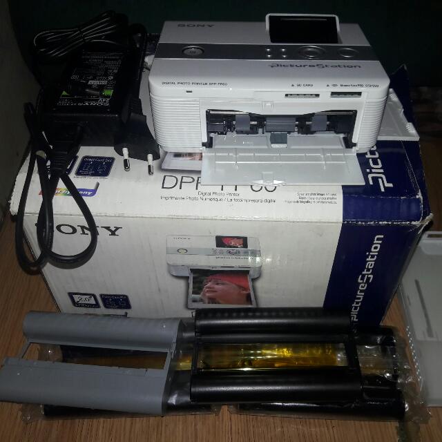 Sony Dpp-fp60 Picture Station Digital Photo Printer, Computers & Tech ...