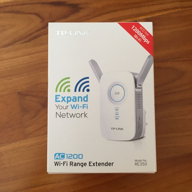 TP-LINK AC 1200 Wi-Fi Range Extender, Computers & Tech, Parts ...