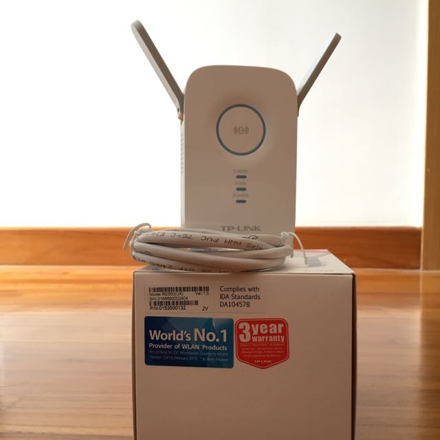 TP-LINK AC 1200 Wi-Fi Range Extender, Computers & Tech, Parts ...