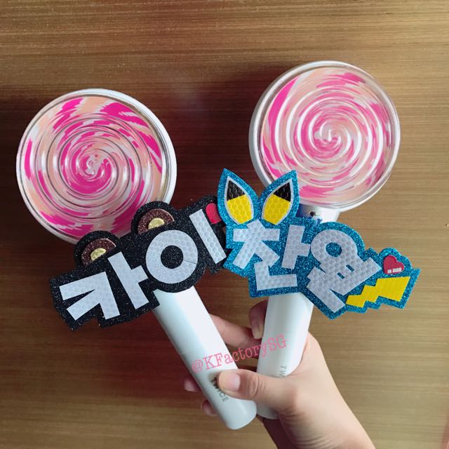 [INSTOCK] TWICE CANDYBONG NAMETAG | TWICE OFFICIAL LIGHTSTICK NAME TAG ...
