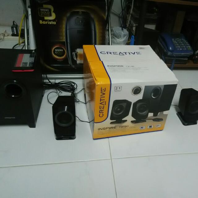 2.1 Creative Inspire T3130 Speakers, Audio, Soundbars, Speakers ...