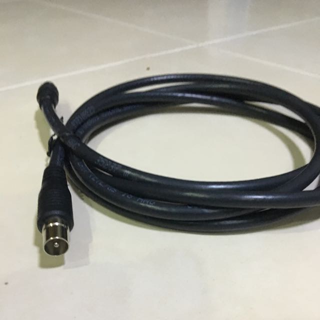 Antenna Cable Scv Wall Socket To Tv RF, TV & Home Appliances, TV ...