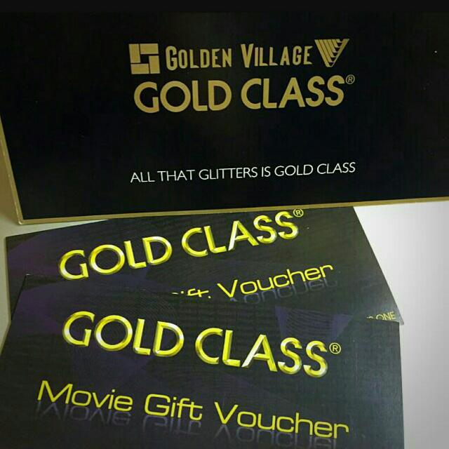 GV Gold Class, Tickets & Vouchers, Vouchers on Carousell
