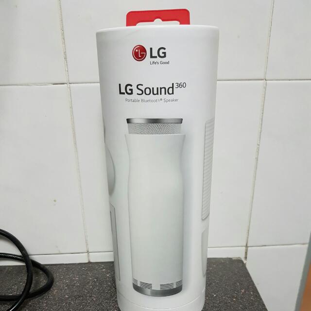 LG Sound 360 Portable Bluetooth Speaker, Audio, Soundbars, Speakers ...
