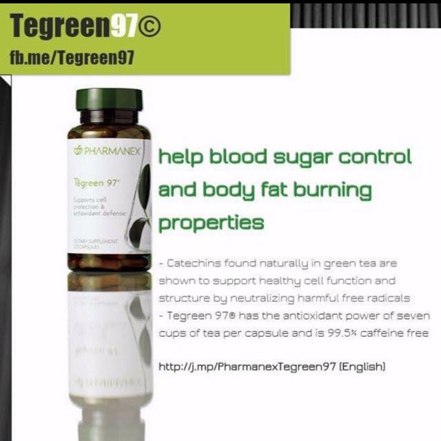 Nu Skin Tegreen Big Bottle, Health & Nutrition, Health Supplements ...