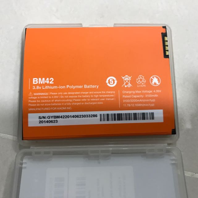 Redmi Battery BM42, Mobile Phones & Gadgets, Mobile & Gadget ...