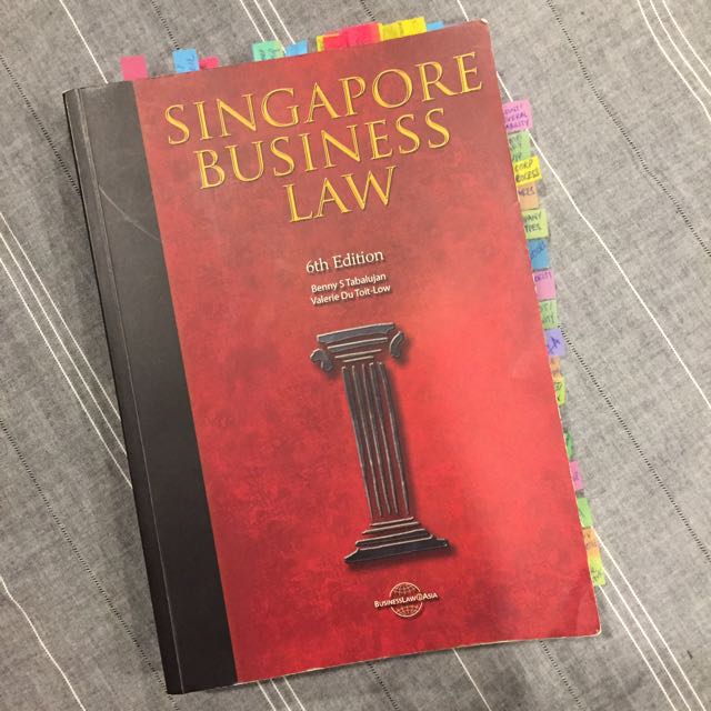 Singapore Business Law 6th Edition Textbook, Hobbies & Toys, Books ...