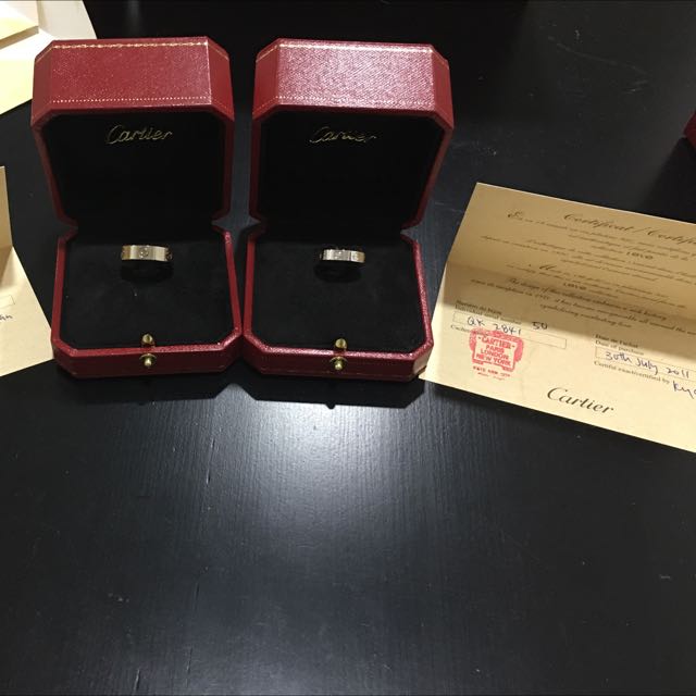 Cartier Love Ring, Luxury, Accessories on Carousell