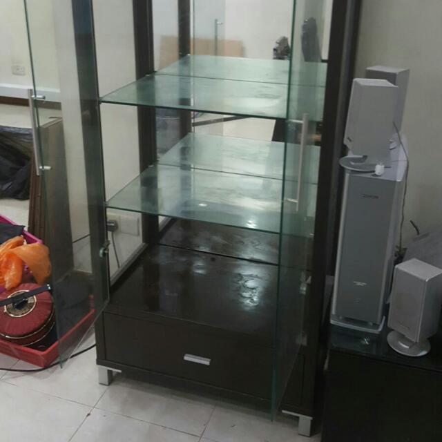 Glass Display Shelves, Furniture & Home Living, Furniture, Shelves ...