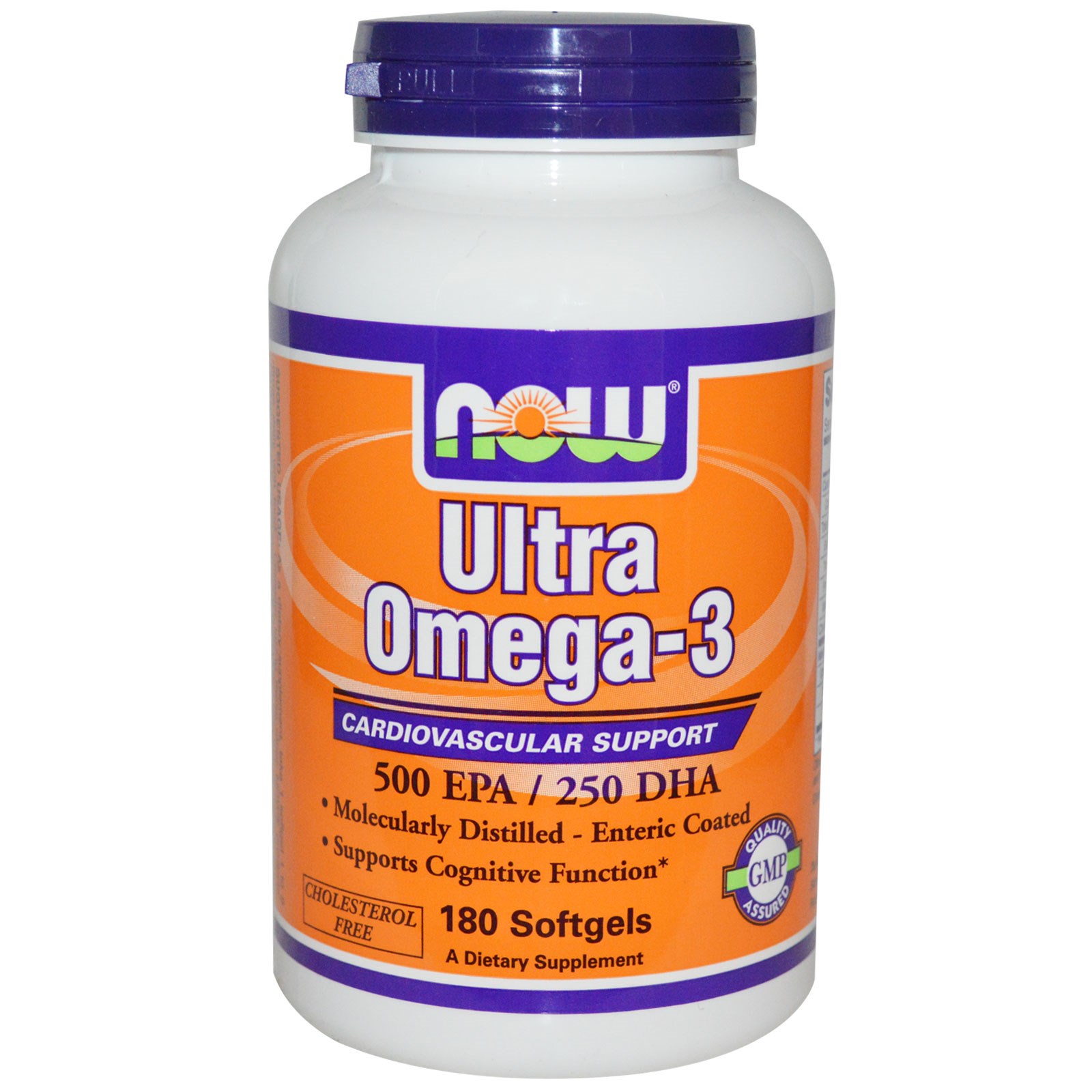 NOW Ultra Omega 3 Fish Oil 500 EPA / 250 DHA, Beauty & Personal Care, Foot Care on Carousell