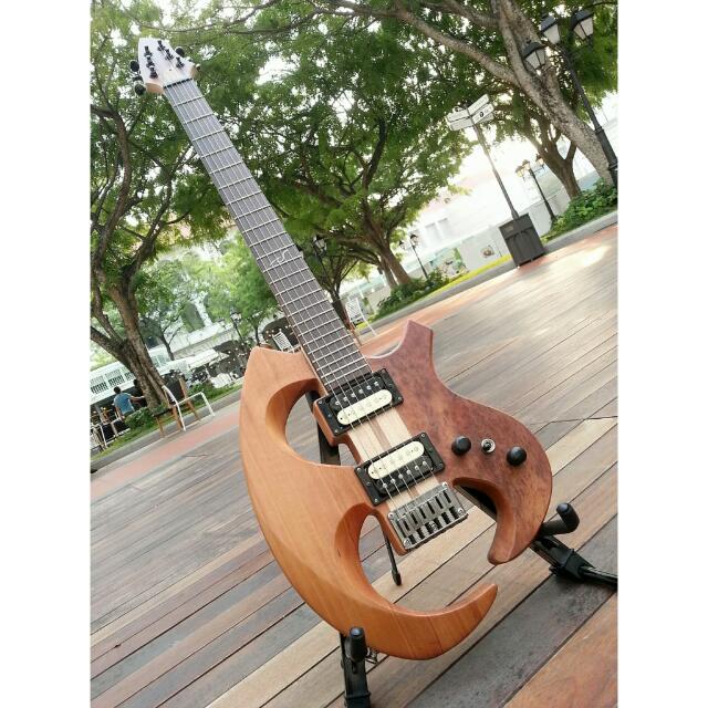 Custom Guitar : Angelo, Hobbies & Toys, Stationery & Craft, Craft ...