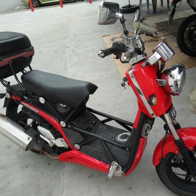 Daelim B Bone Motorcycle COE(2021), Motorcycles on Carousell