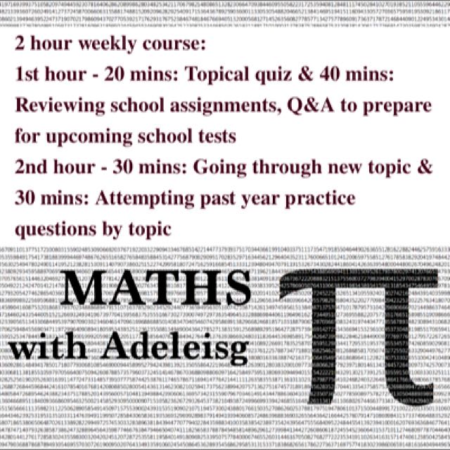 Maths Lessons, Hobbies & Toys, Books & Magazines, Textbooks on Carousell