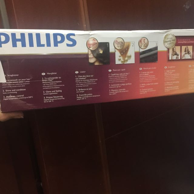 Philips Ionic Pro Hair Iron, Beauty & Personal Care, Hair on Carousell