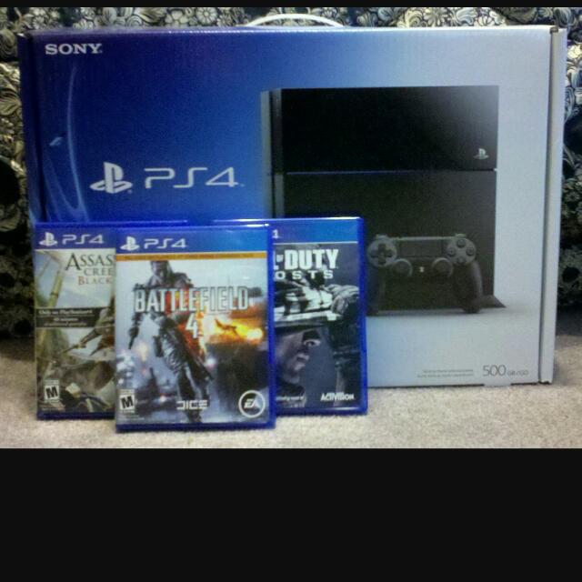 Ps4 Whole Set, Video Gaming, Video Game Consoles, PlayStation on Carousell
