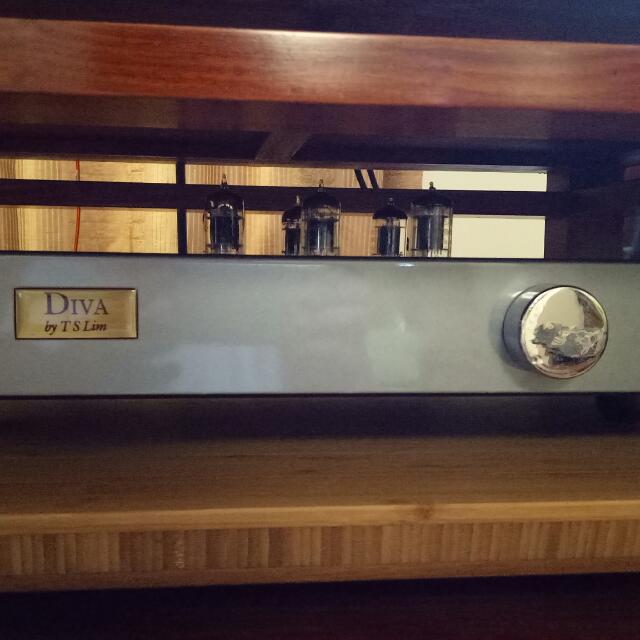TS Lim Diva JP200 Tube Preamp and 6550 SE Power Tube Amplifier, Audio ...