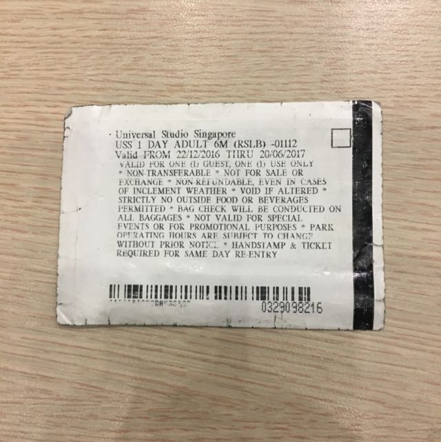 Uss Ticket, Tickets & Vouchers, Event Tickets on Carousell