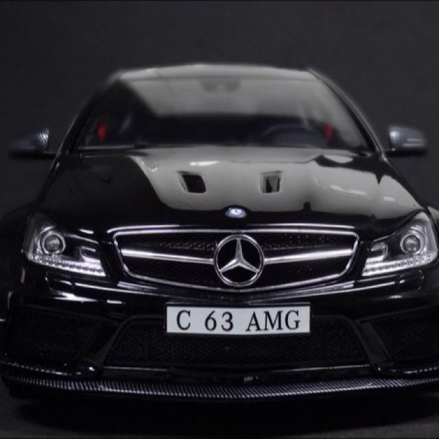 1/18 GT Spirit Mercedes- Benz C63 AMG (Black Series), Hobbies & Toys ...
