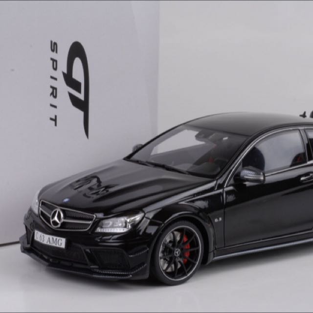 1/18 GT Spirit Mercedes- Benz C63 AMG (Black Series), Hobbies & Toys ...