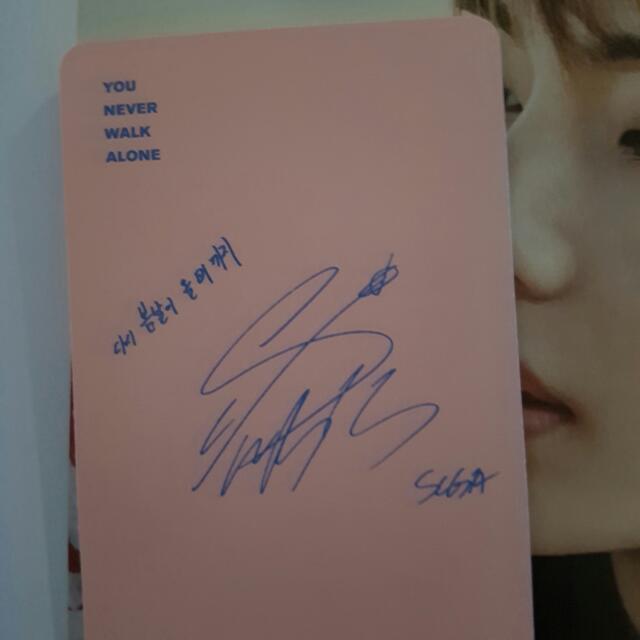 bts suga pc a walk in the clouds, Hobbies & Toys, Memorabilia ...