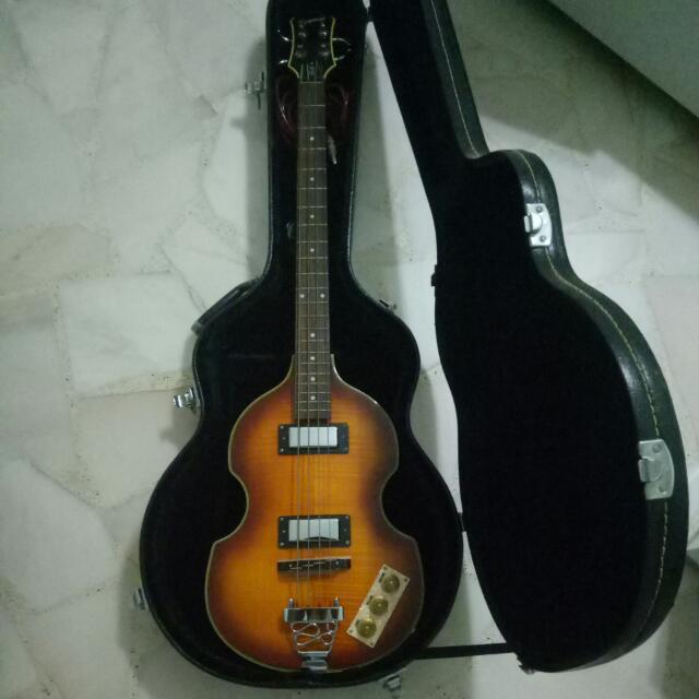 Epiphone Viola Bass Guitar, Hobbies & Toys, Music & Media, Musical ...