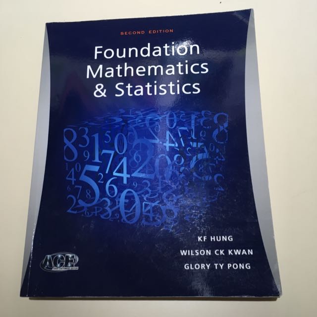 Foundation Mathematics & Statistics 大學/大專二手書 Textbook, 興趣及遊戲, 書本 & 文具 ...