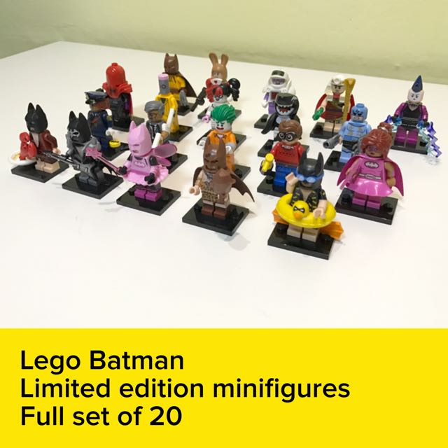 Lego Batman Minifigures (complete Set), Hobbies & Toys, Toys & Games on ...