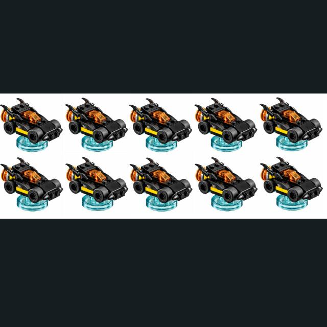 LEGO Dimensions 71200 - 10X "Batmobile / Batblaster / Sonic Batray ...