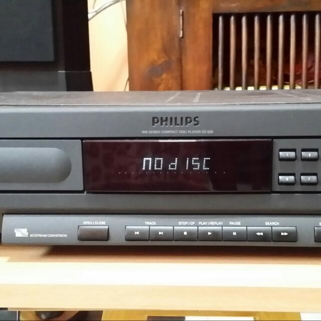Philips CD Player CD920, TV & Home Appliances, TV & Entertainment, Blu ...