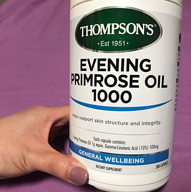Thompson's Evening Primrose Oil (1000mg), Beauty & Personal Care, Foot ...