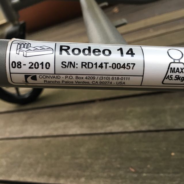 Convaid Rodeo 14 Tilt Special Needs Stroller, Babies & Kids, Going Out ...