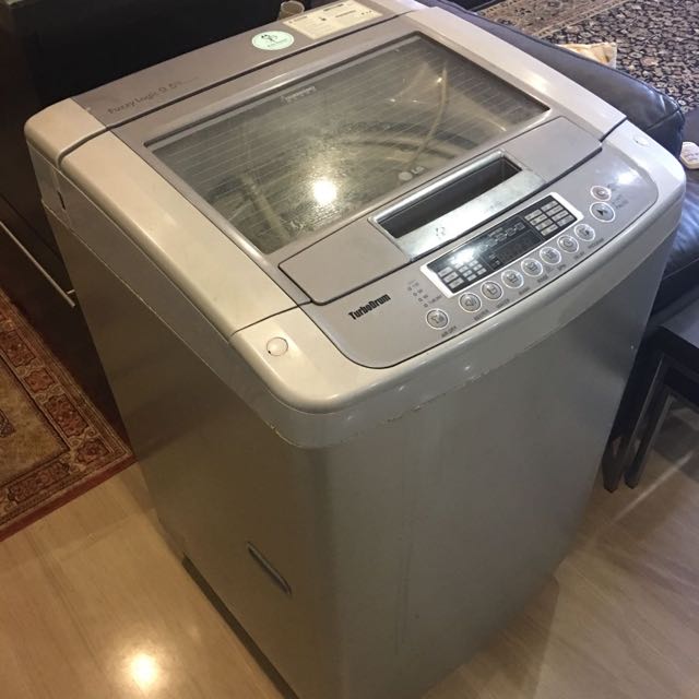 LG FUZZY LOGIC 9.5KG WASHING MACHINE, TV & Home Appliances, Washing ...