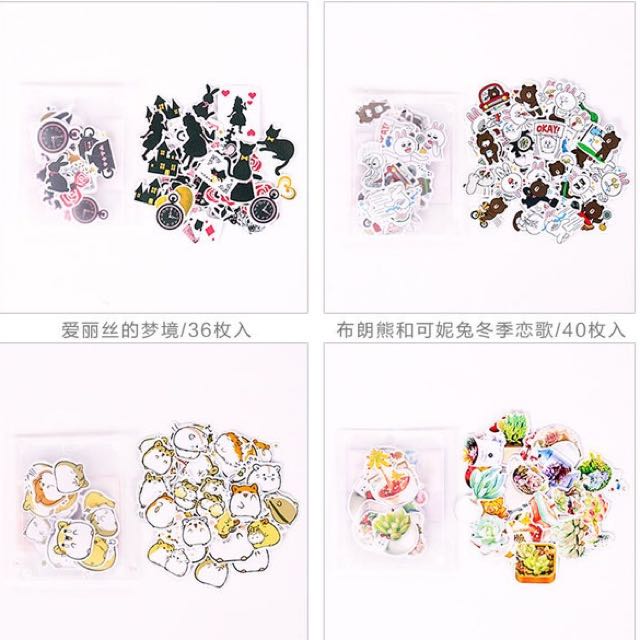 (po) sticker packs, Hobbies & Toys, Stationery & Craft, Craft Supplies ...