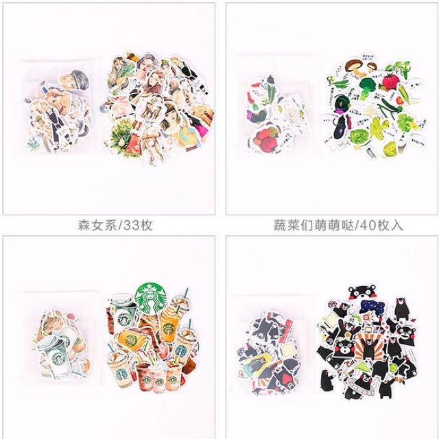 (po) sticker packs, Hobbies & Toys, Stationery & Craft, Craft Supplies ...