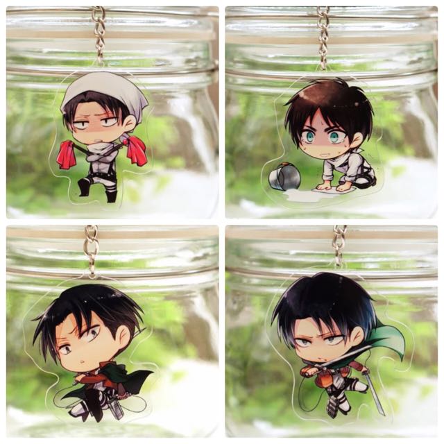 Shingeki No Kyoujin (SnK) / Attack On Titan (AOT) Double-sided Acrylic ...