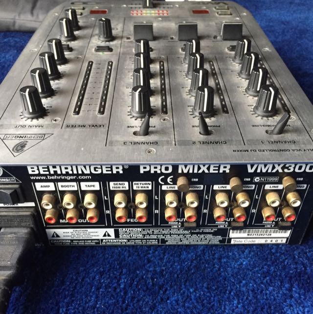 Behringer VMX 3 Channel DJ Mixer, Audio, Other Audio Equipment on Carousell