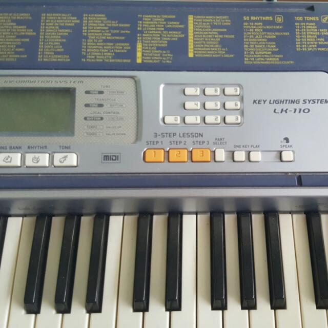 Casio Keyboard, Hobbies & Toys, Music & Media, Musical Instruments on ...