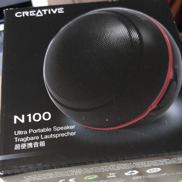 Creative Ultra Portable Speaker N100, Audio, Soundbars, Speakers ...