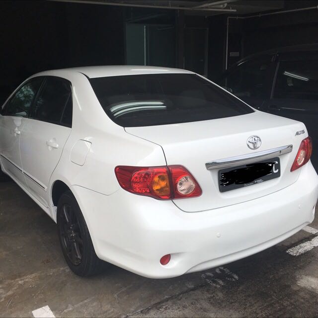 Grab Usage Toyota Altis 2nd Generation For Rent, Cars, Car Rental on ...