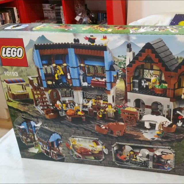 Lego - 10193 Medieval Market, Hobbies & Toys, Toys & Games on Carousell
