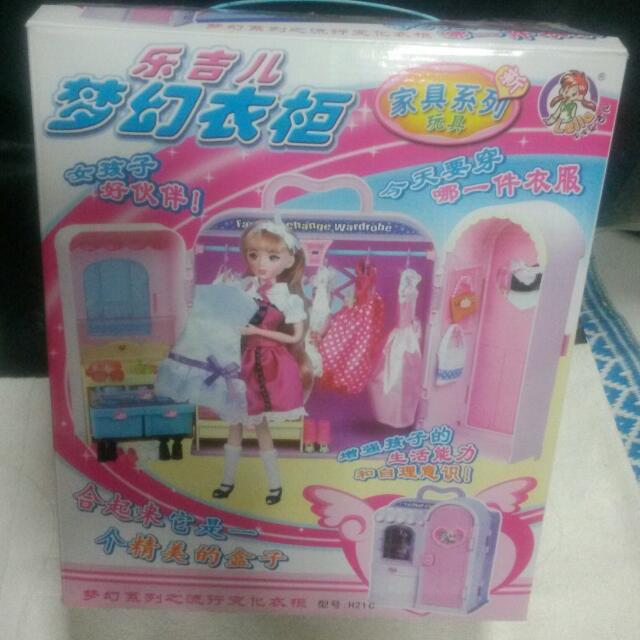 LELIA DOLL & WARDROBE/CLOSET PLAYSET, Hobbies & Toys, Toys & Games on ...