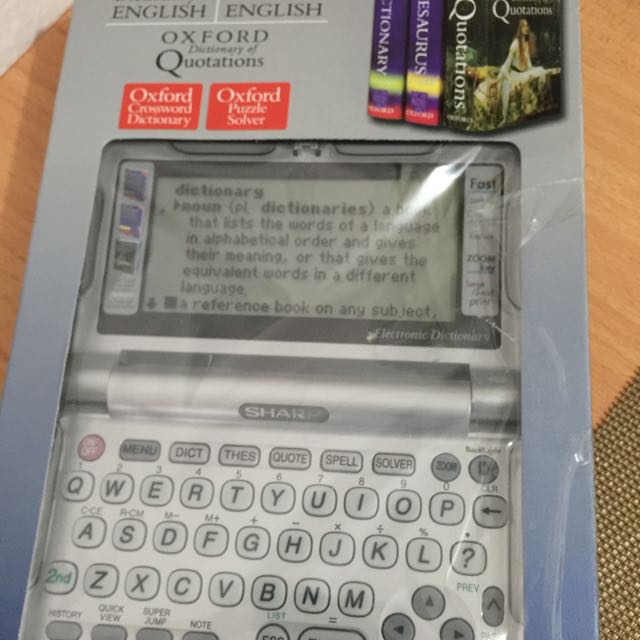 Sharp Digital Electronic Dictionary, Mobile Phones & Gadgets, E-Readers ...