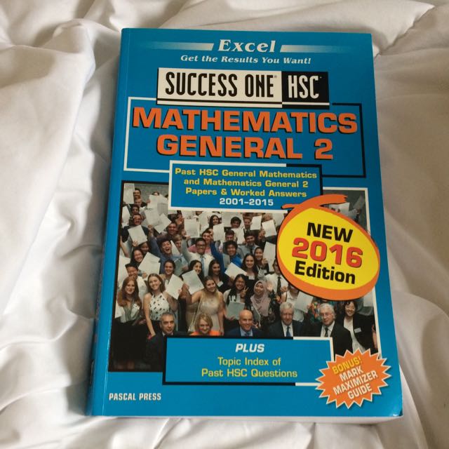 Success One HSC Mathematics General 2, Textbooks on Carousell